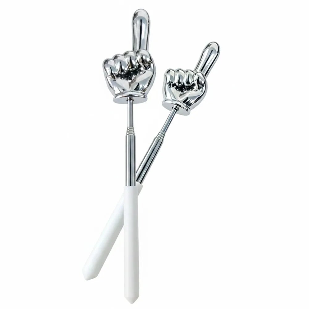 Золотая выдвижная указка для чтения RetractableGold Finger Reading Stick -2 Large Finger