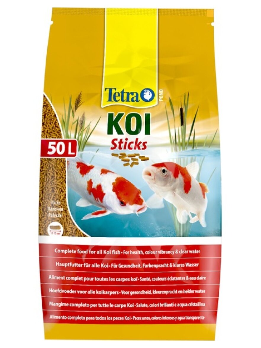 Корм для прудовых рыб Tetra Pond Koi Sticks 50 литров
