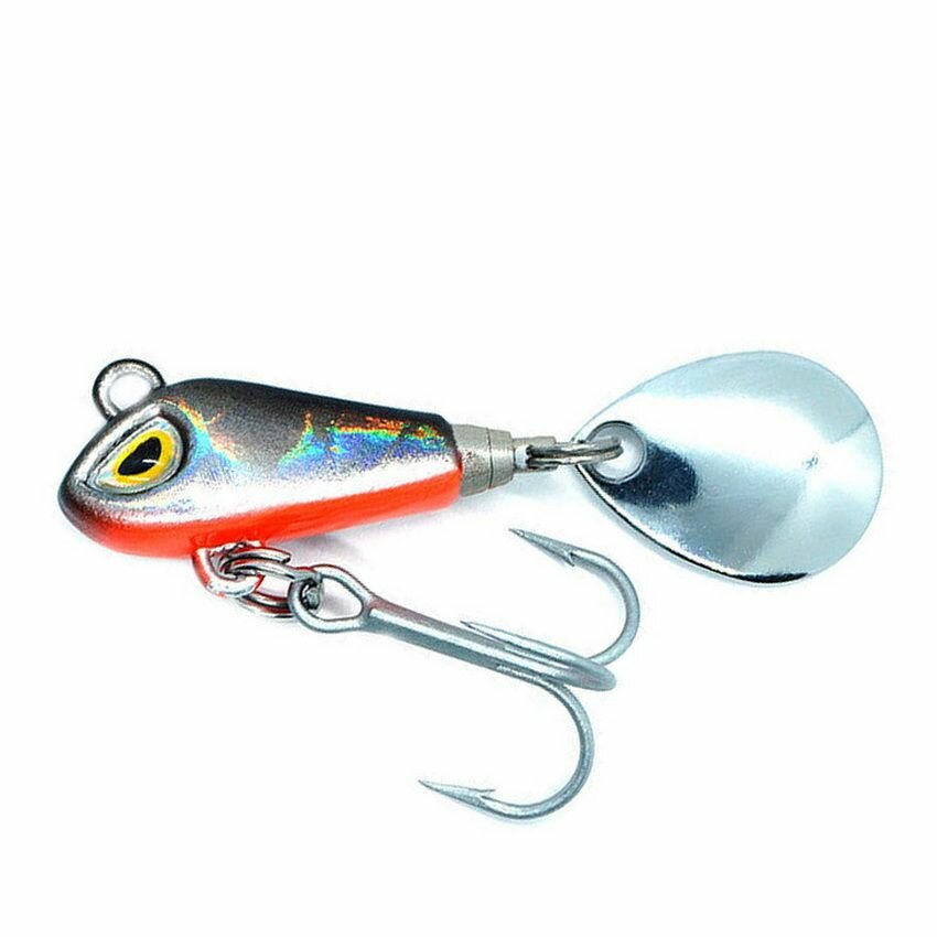 Джиг-спиннер Kosadaka FISH DARTS FS3-15 30mm, 15g, цвет HBLO