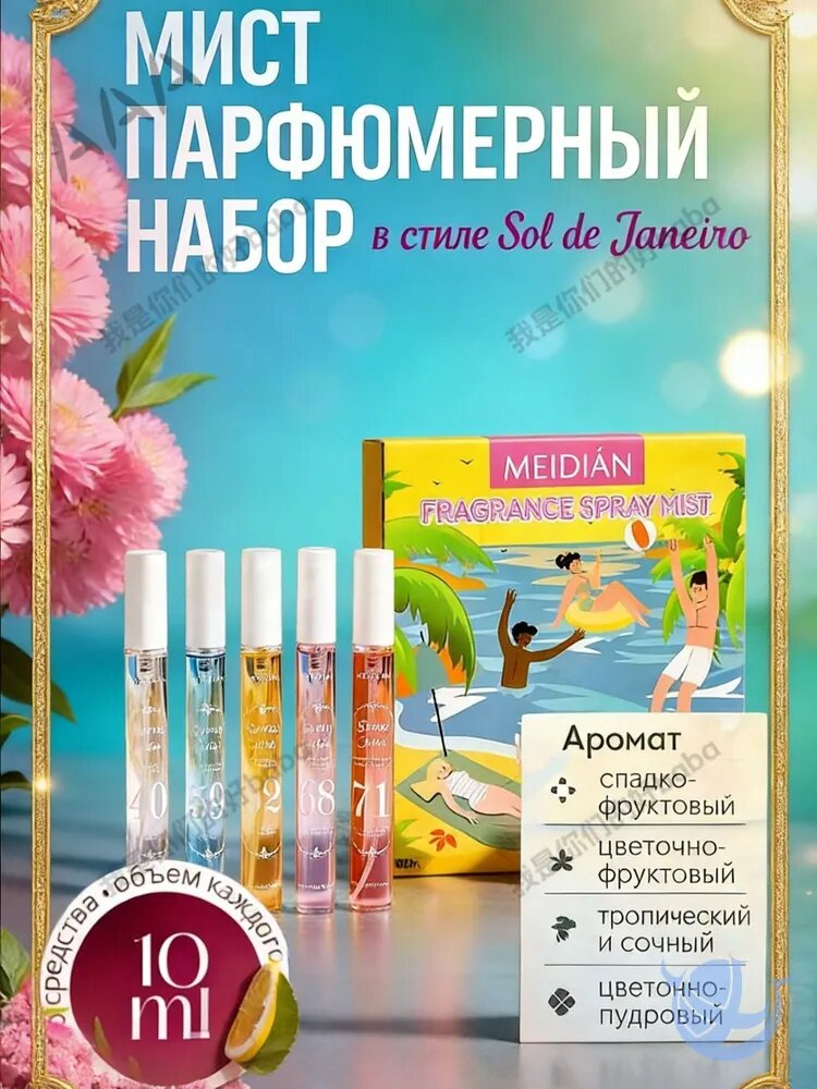 Набор мистов для тела Sol de Janeiro.