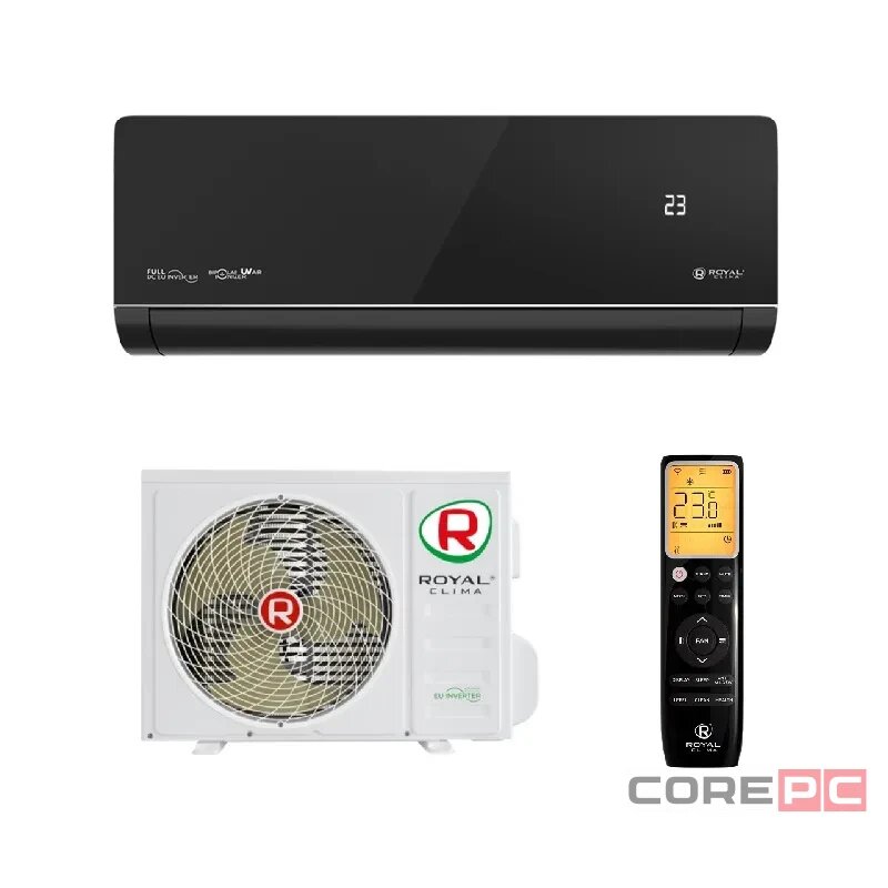 Кондиционер настенный Royal Clima Royal Supremo Nero RCI-RSN75HN, сплит-система