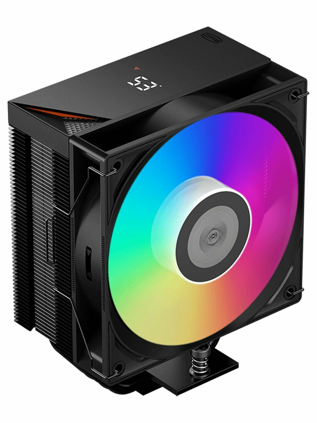 Кулер для процессора PCCOOLER RT500 Digital ARGB BK, LCD, 4-pin, ARGB, 120 мм (RT500-BKAWYL-GL)