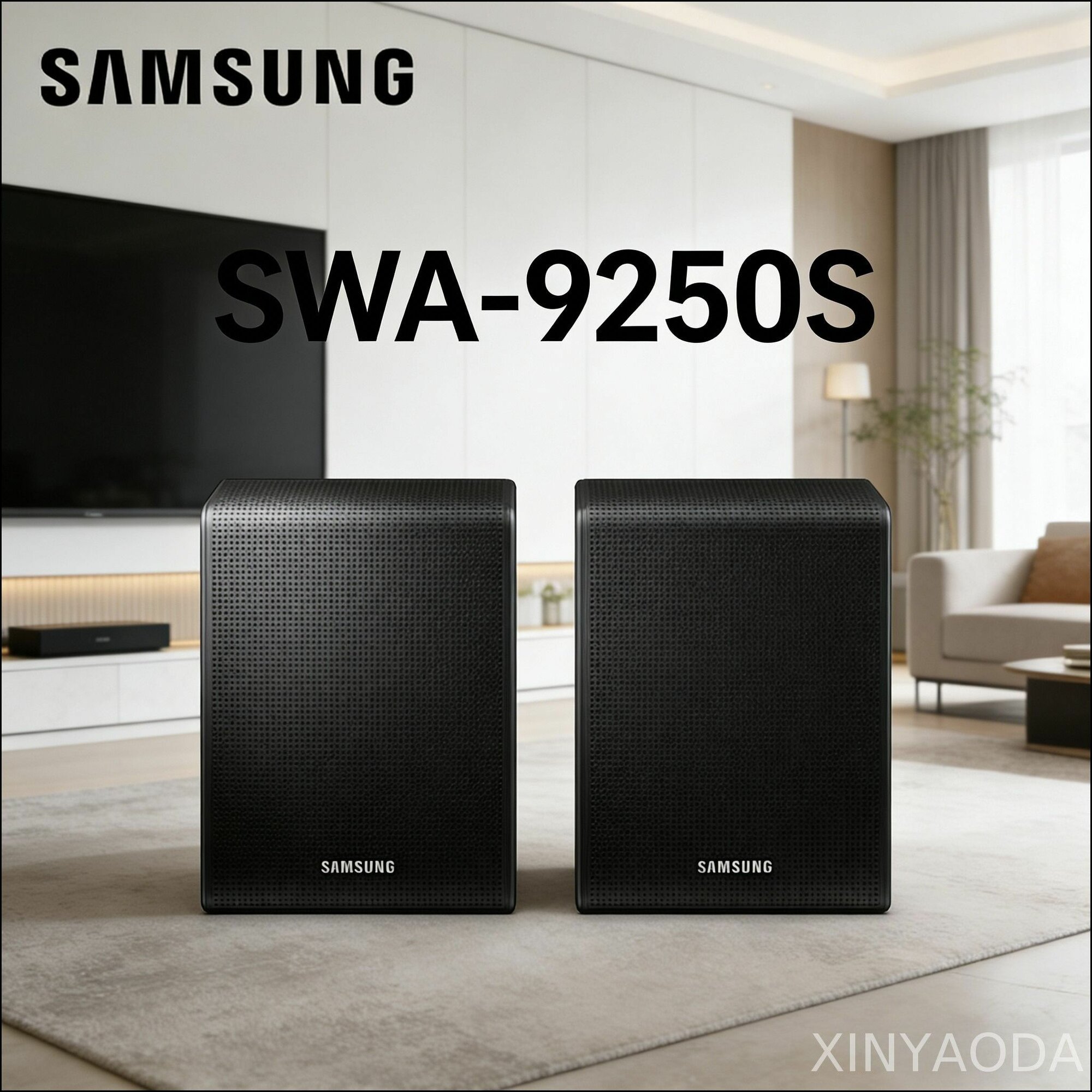 Беспроводная акустическая система SAM SUNG SWA9250S, премиум сабвуфер для моделей HWQ600F, B750F, B650F, B450F