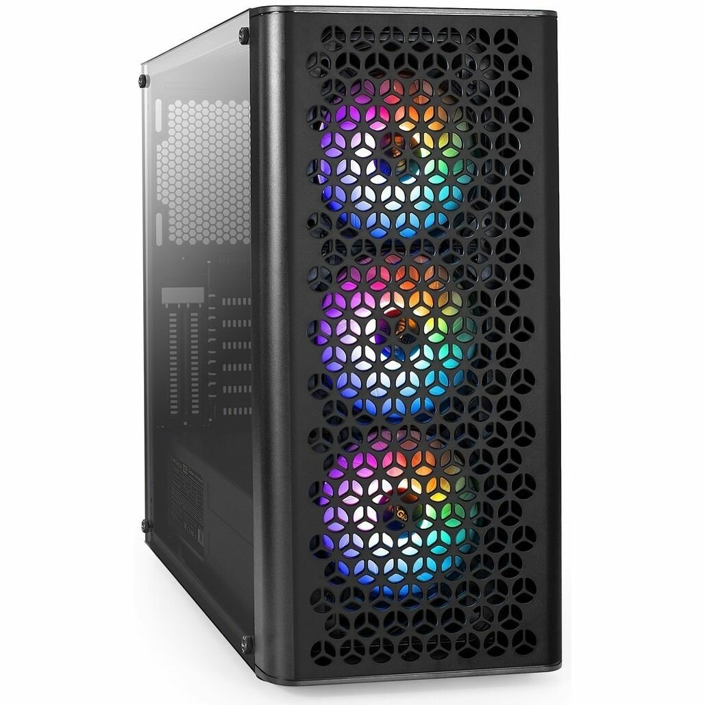 Корпус компьютерный Exegate EX294971RUS Midi Tower чёрный