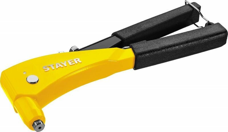 Заклепочник STAYER 3104 rx600 pro-fix для алюминиевых и стальных заклёпок d2.4,3.2,4.0,4.8мм
