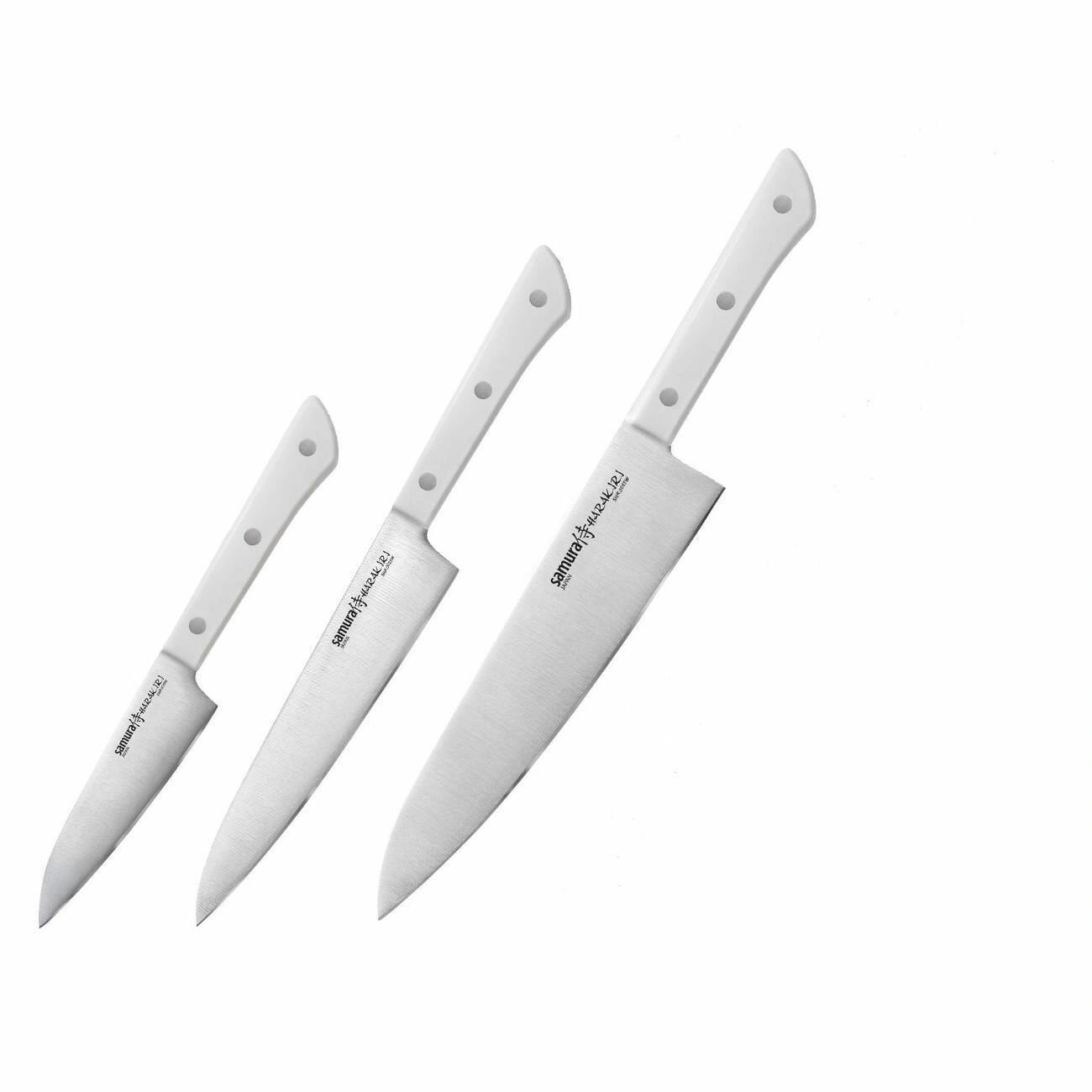 Набор ножей SAMURA Harakiri SHR-0220W/K