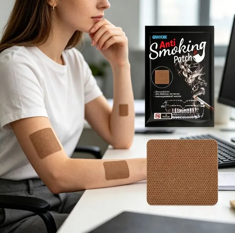 Graycoe anti smoking patch (пластырь для отказа от курения graycoe)
