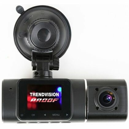 Видеорегистратор автомобильный TrendVision PROOF PRO Full HD, 1.5", камера з. в, чёрный