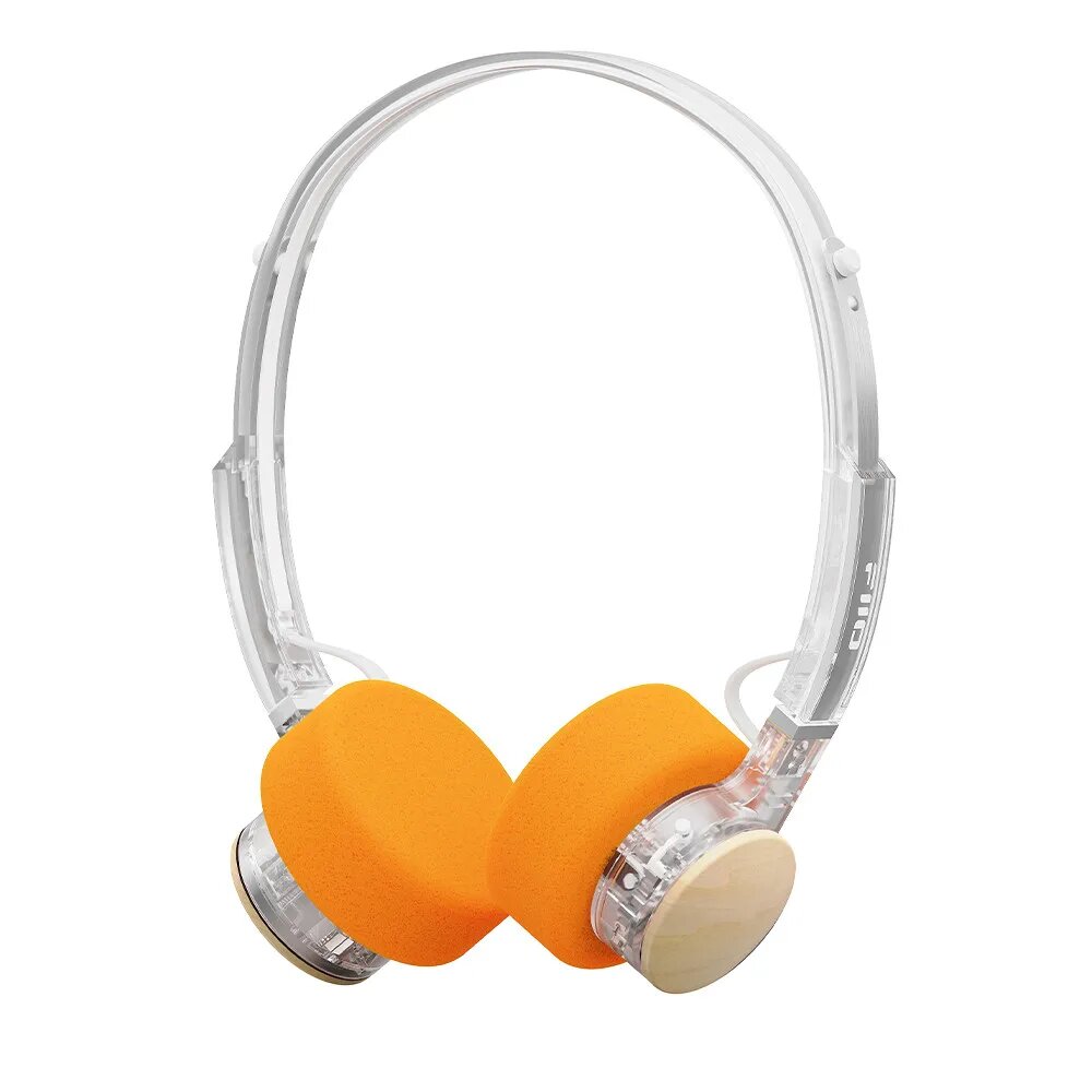 Проводные наушники Angelears FIIO EH11, Оранжевый, Transparent