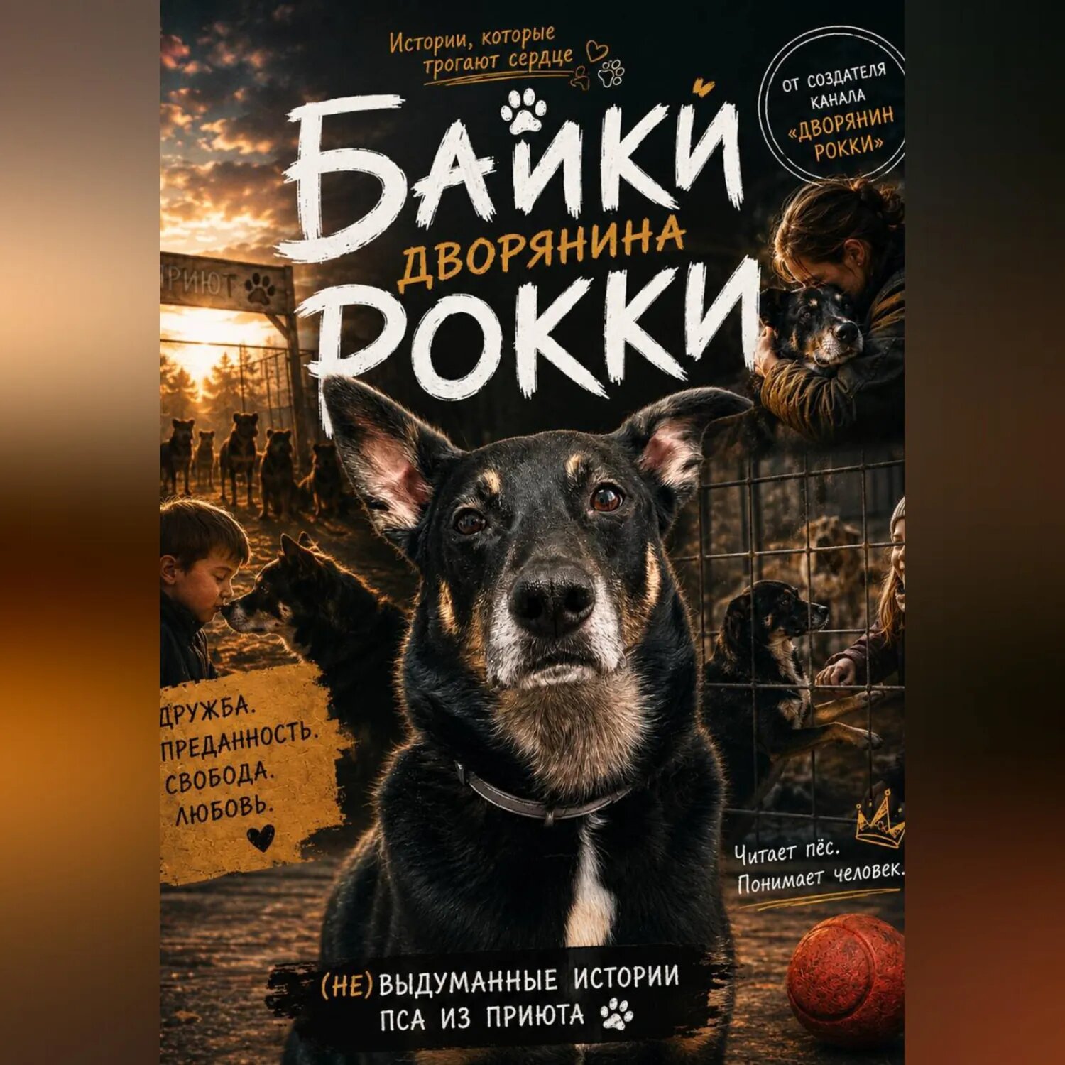 Байки Дворянина Рокки. (Не)выдуманные истории пса из приюта [Аудиокнига]