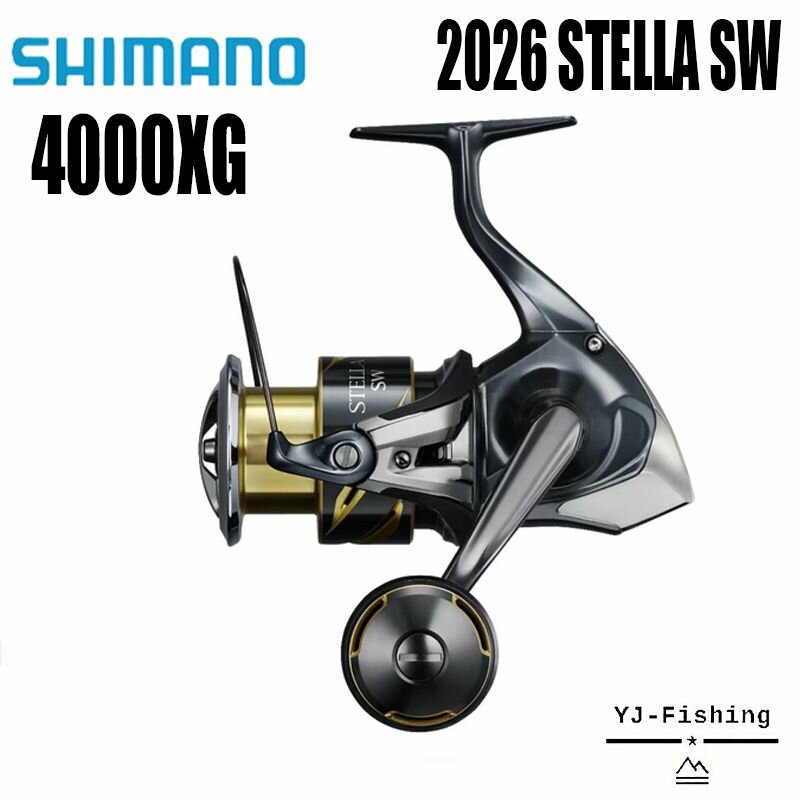 SHIMANO 2026 STELLA SW 4000XG спиннинговая катушка для морской рыбалки
