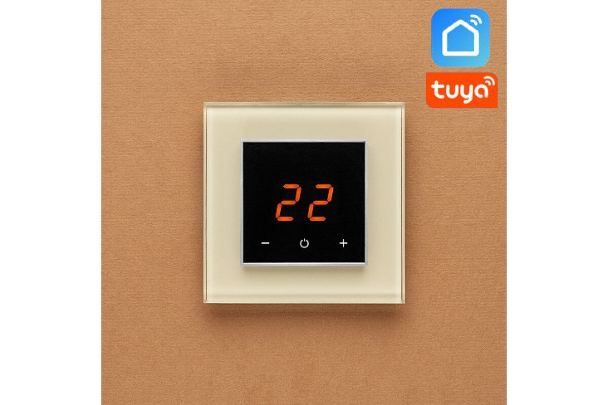Терморегулятор Aura ORTO WiFi 1015 Beige Light (светлый бежевый) умный дом Tuya