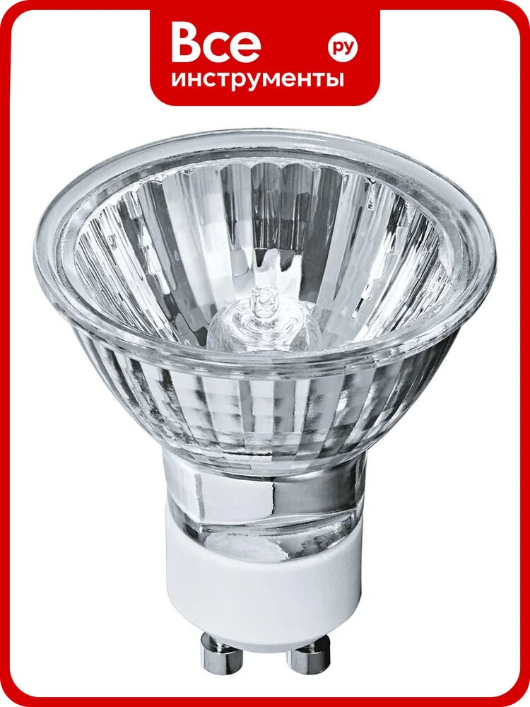 Галогенная лампа Navigator 94 225 JCDRC 35W GU10 230V 2000h 94225 тёплый белый свет софт‑фитный с отражателем