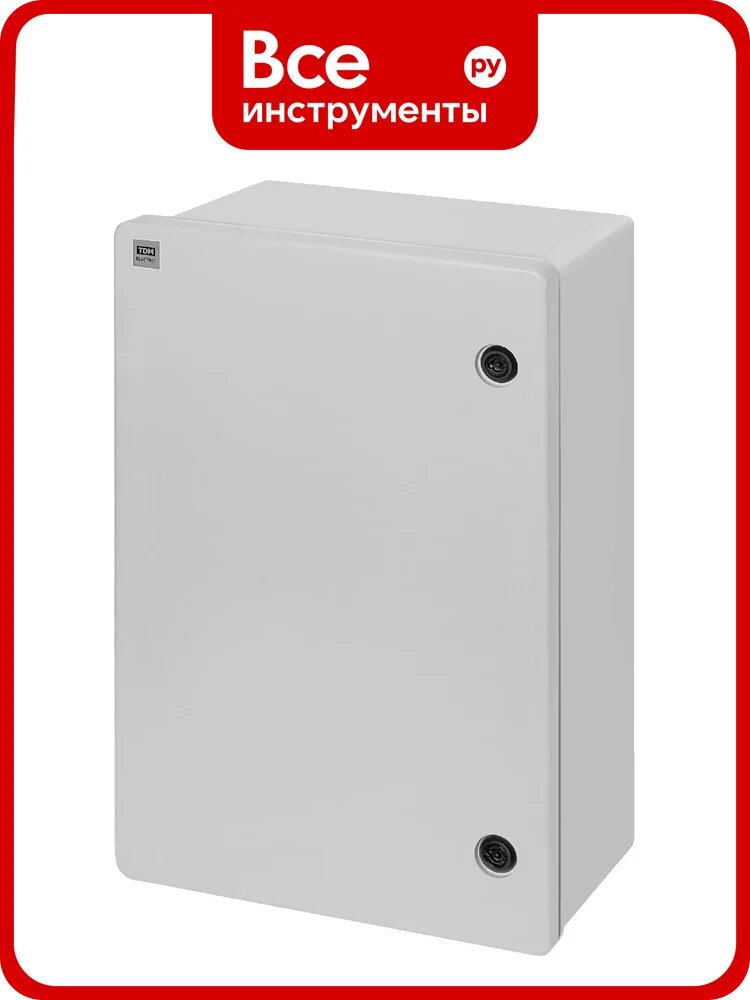 Антивандальный щит TDM ELECTRIC ЩПМП-2-0, GRP, IP66, IK10, -50 С до +70 С, навесной, 600x400x220 SQ0924-0206