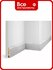 Плинтус COSCA DECOR WP07 экошпон, дуб серый, 80x16x2400 мм, МДФ СПБ103655