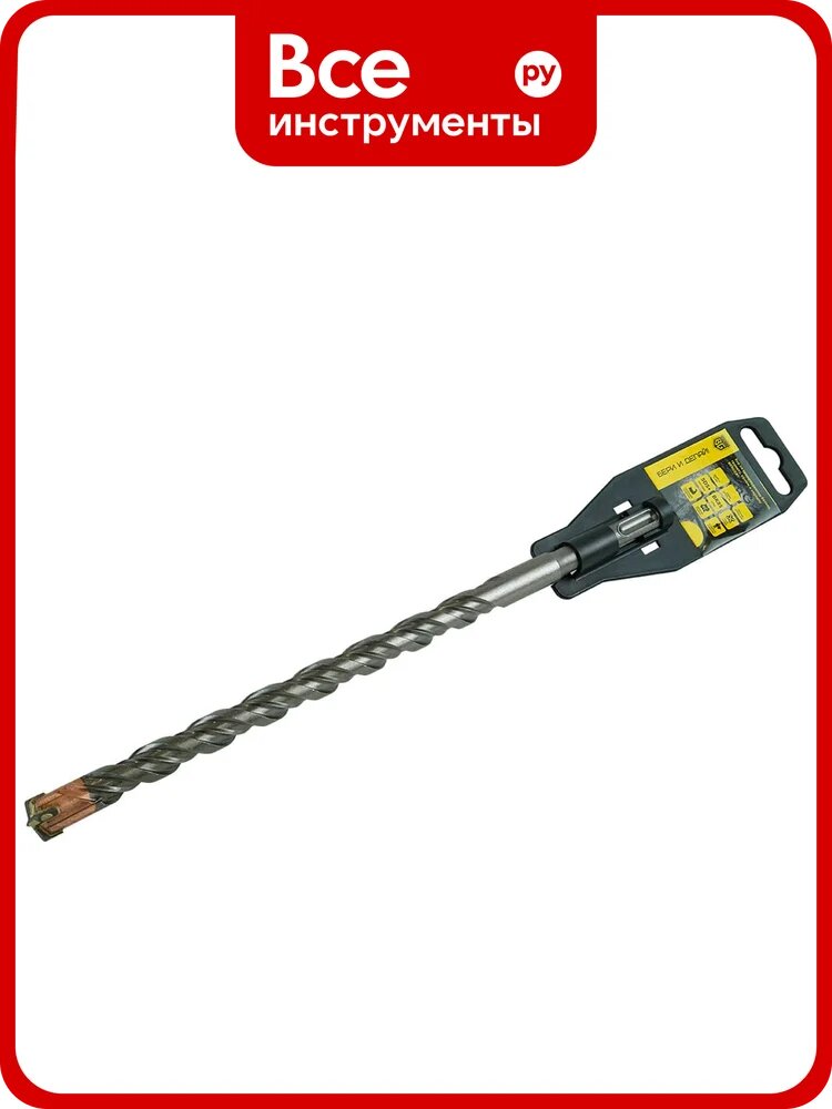 Бур по армированному бетону SDS plus TURBO 6x210x160 мм Berger BG BG1897