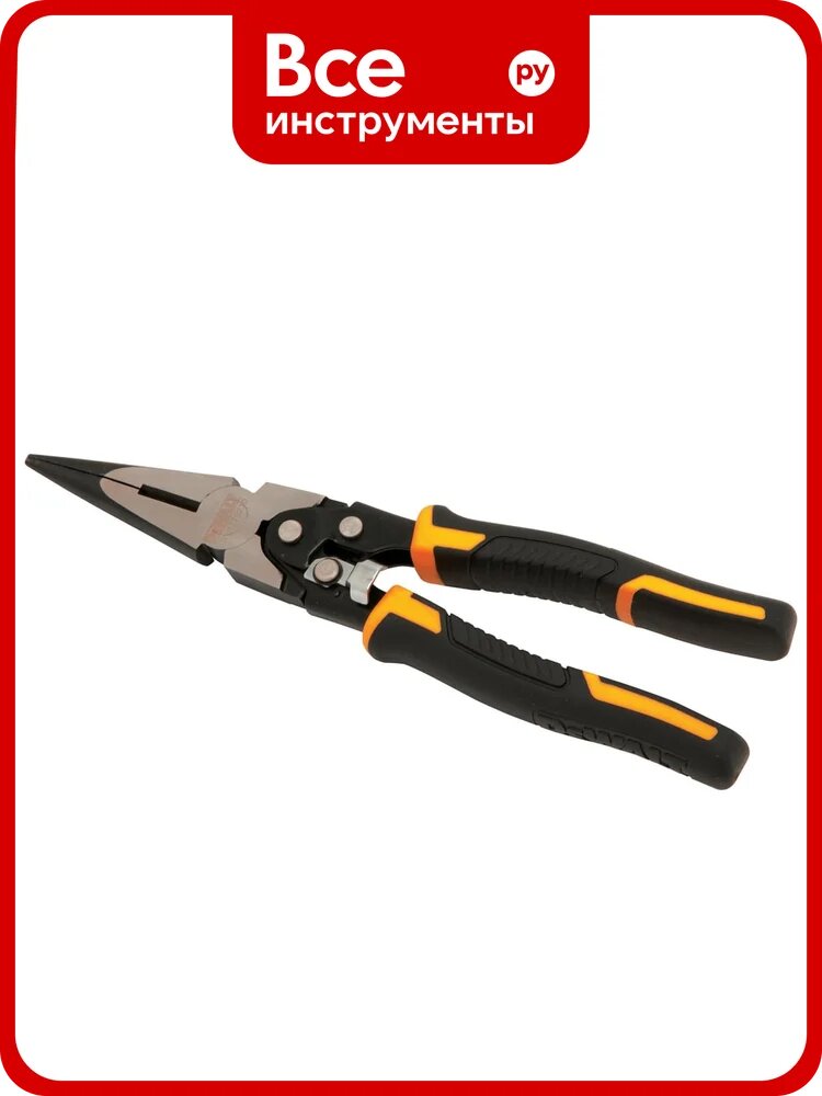 Плоскогубцы DEWALT COMPOUND ACTION с удлиненными губками DWHT0-70277