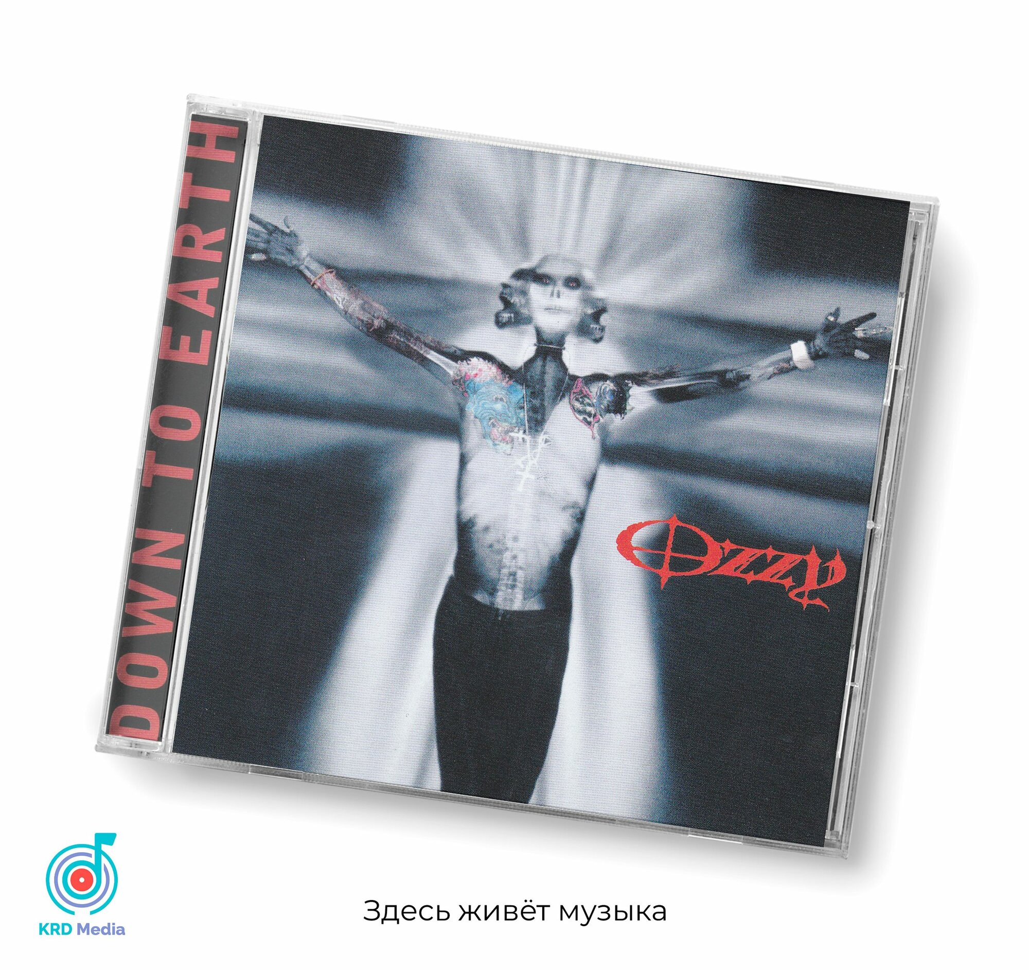Ozzy Osbourne - Down To Earth, 2001, 12-page, CD-Аудио