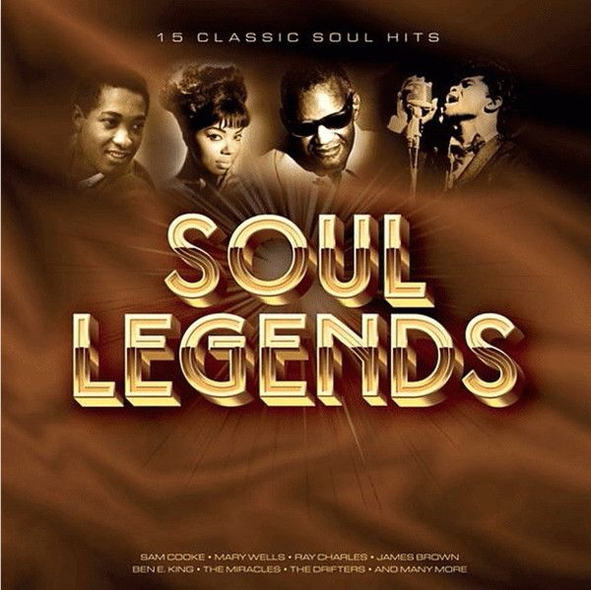 VARIOUS ARTISTS - Soul Legends 15 Classic Soul Hits, (LP, Compilation, 180 Gram Black Vinyl) Виниловая Пластинка