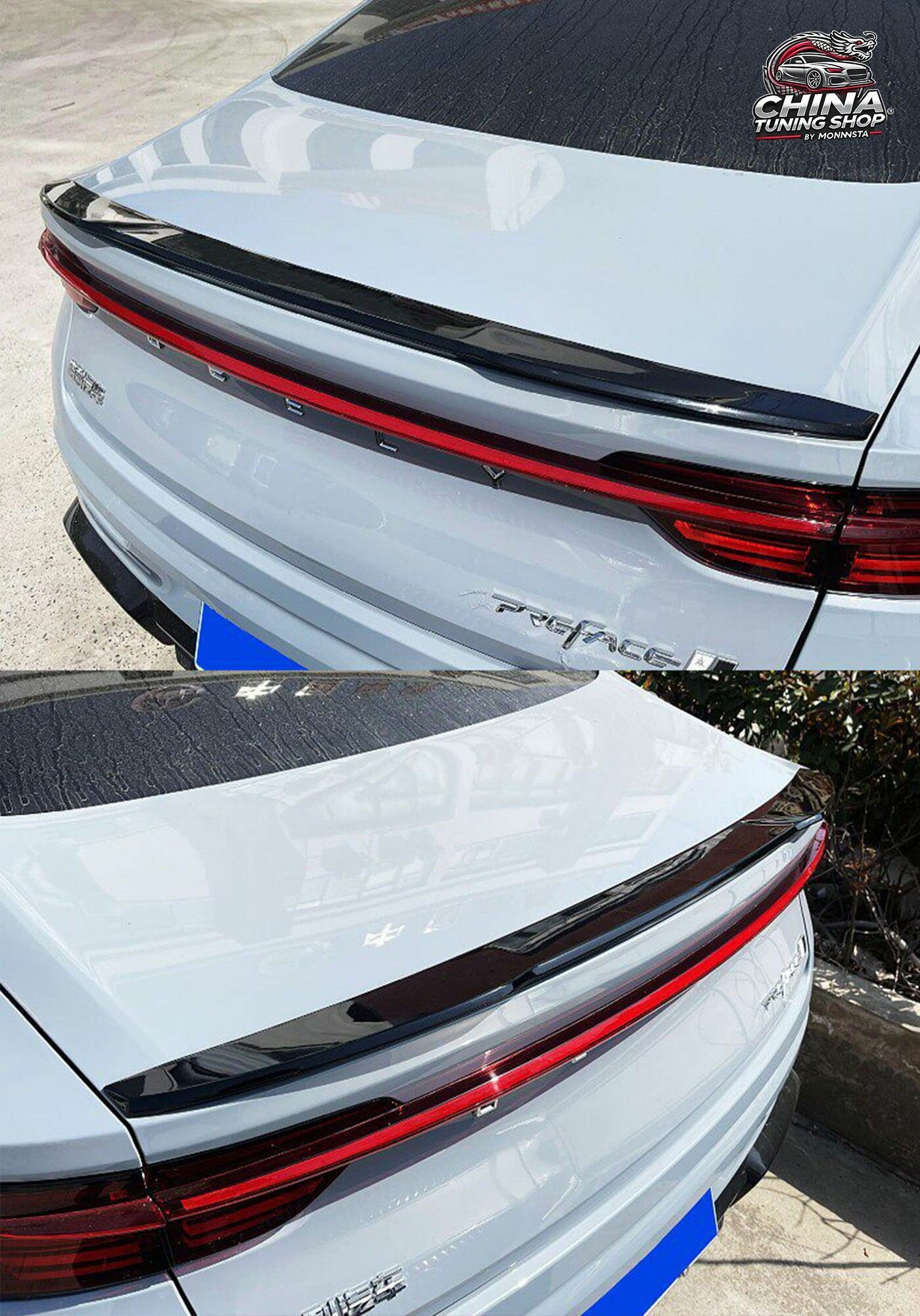 Лип-спойлер для Geely Preface — фото 1