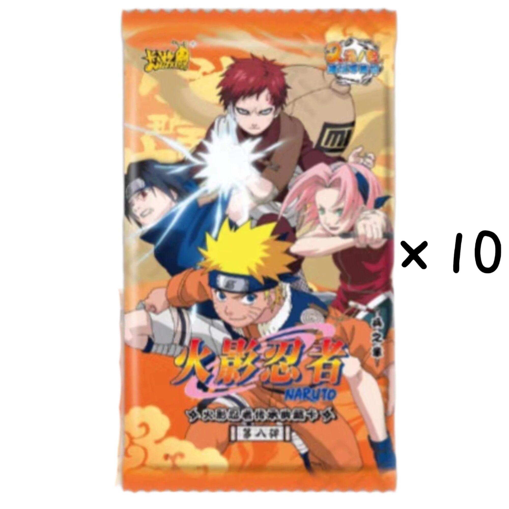 Наруто карточки KAYOU, 10 шт (50 карт)