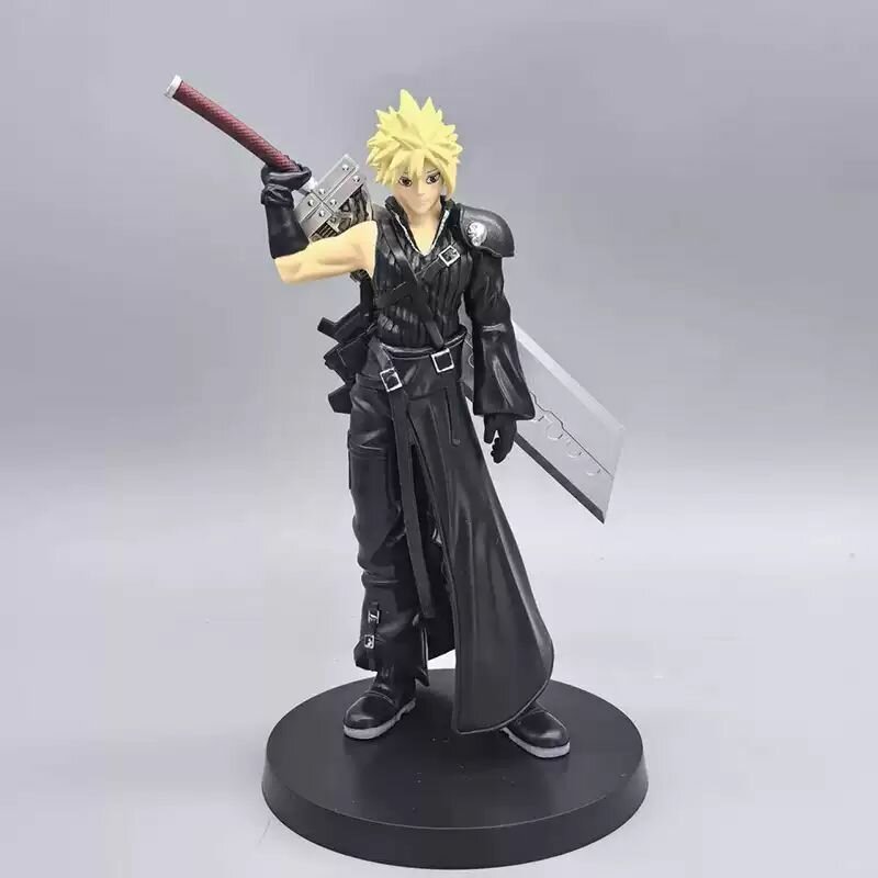 Фигурка Клауд Страйф и Сефирот Однокрылый Ангел Final Fantasy VII, игровая настольная статуэтка