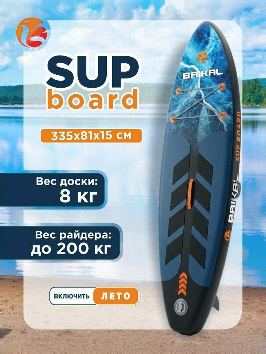 Сапборд Sup board Сап доска Надувная доска sup 335х81х15см