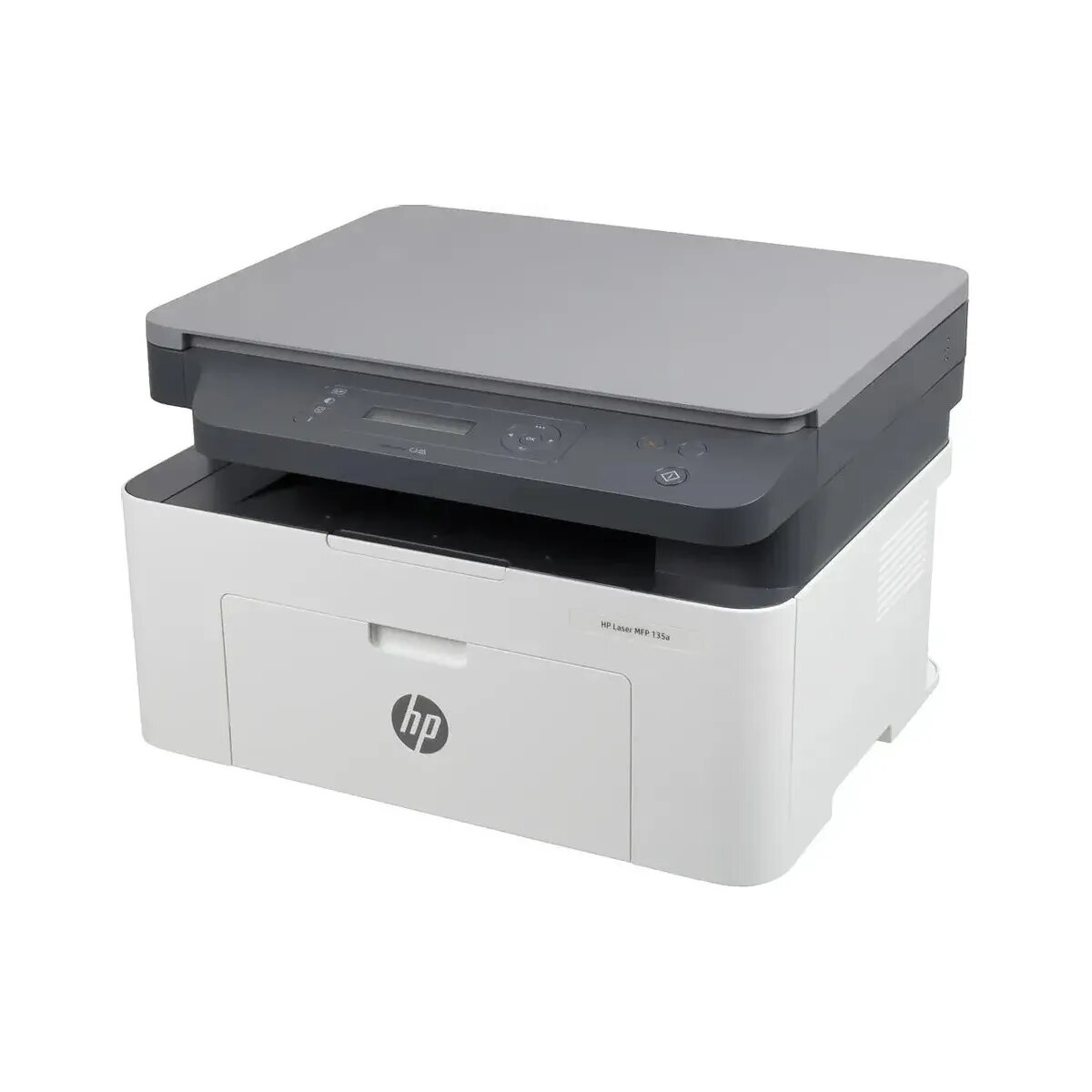 МФУ лазерное HP Laser 135a черно-белая печать, A4, белый/серый — фото 1