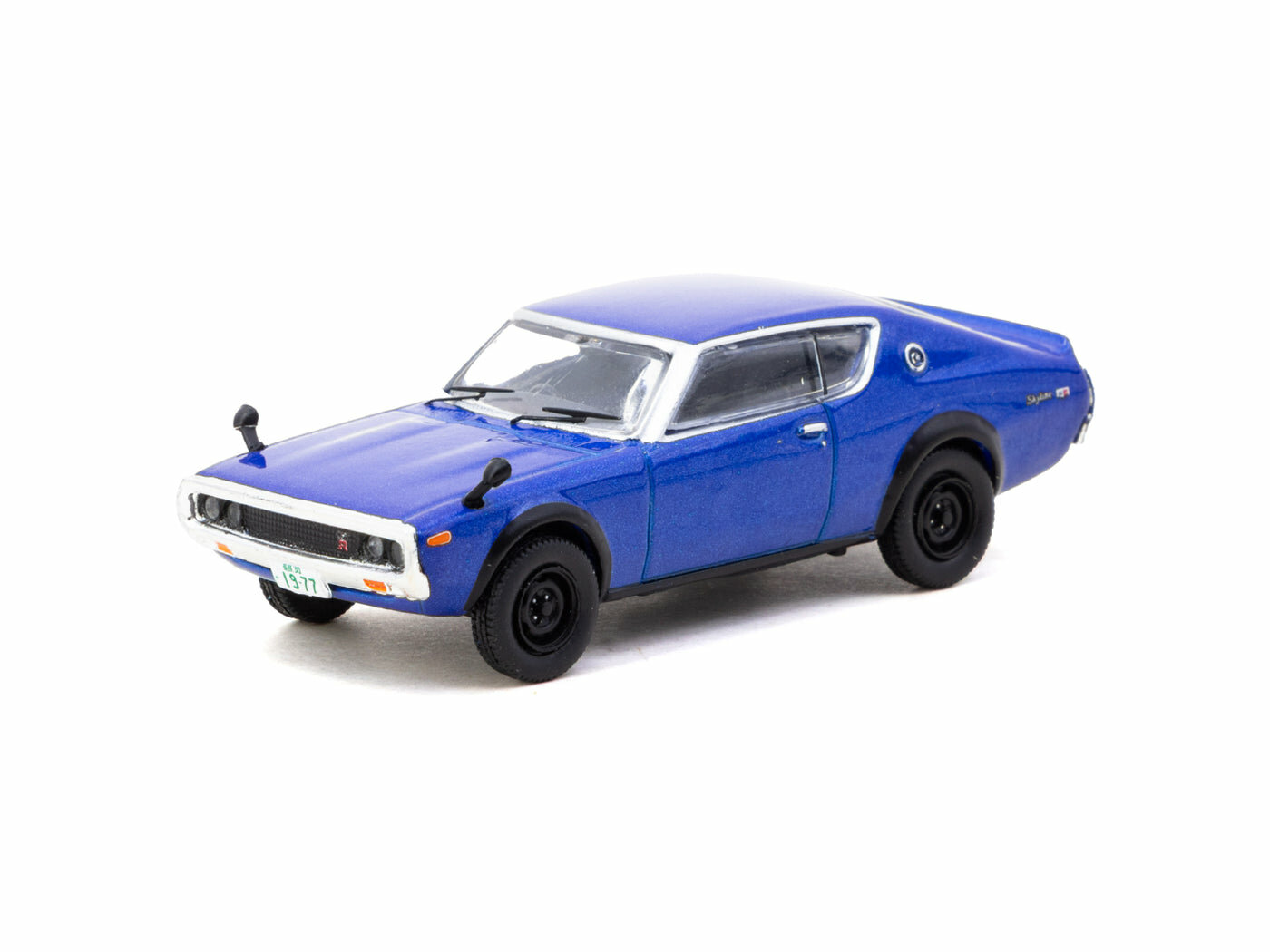 Коллекционная машинка J Collection 1:64 Nissan Skyline 2000GT-R KPGC110 Blue Metallic