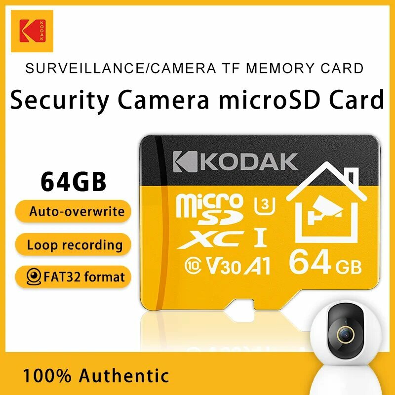 Карта памяти Kodak MicroSD 64GB для камеры