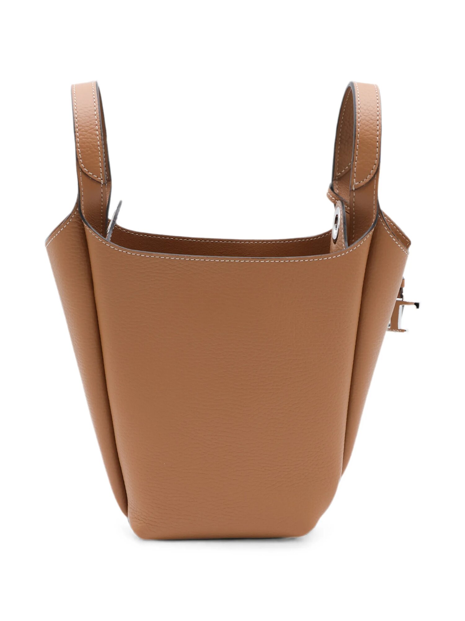 Сумка Tod's Logo-embossed leather bucket bag — фото 1