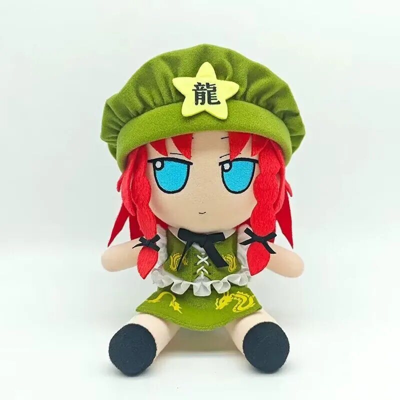 Аниме Мягкие Игрушки TouHou Project Fumo Hong Meiling / Хон Мейлин Игрушка Антистресс 20CM