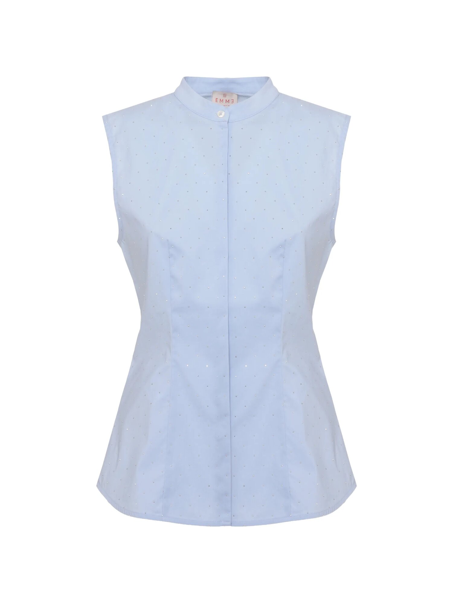 Рубашка Strass-embellished sleeveless shirt