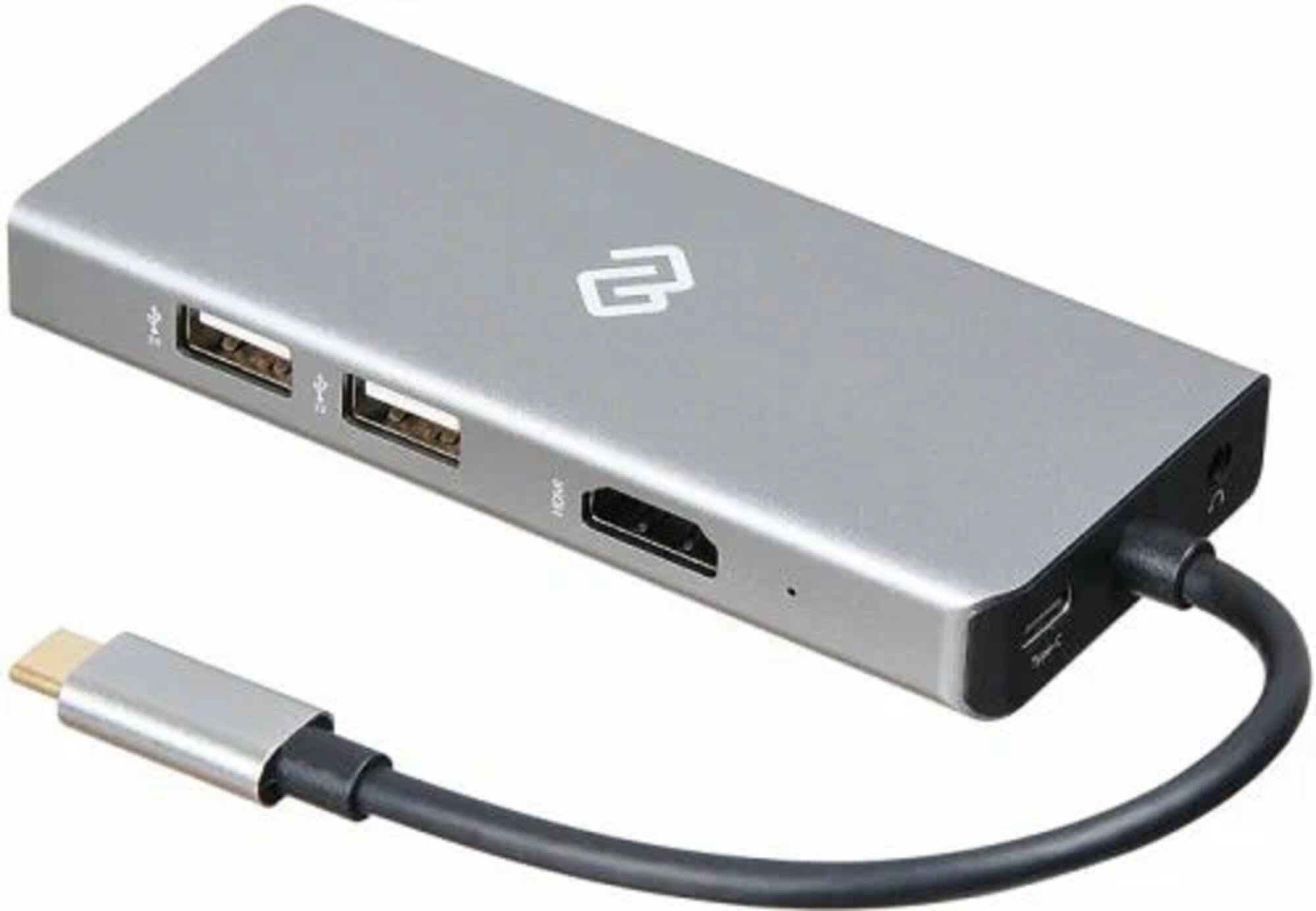 Док-станция Digma DS-970UC_G 11 портов HDMI (4K 30Hz, FULL HD 60Hz), VGA, RJ45, 2xUSB 2.0, 2xUSB 3.0, audio 3.5mm