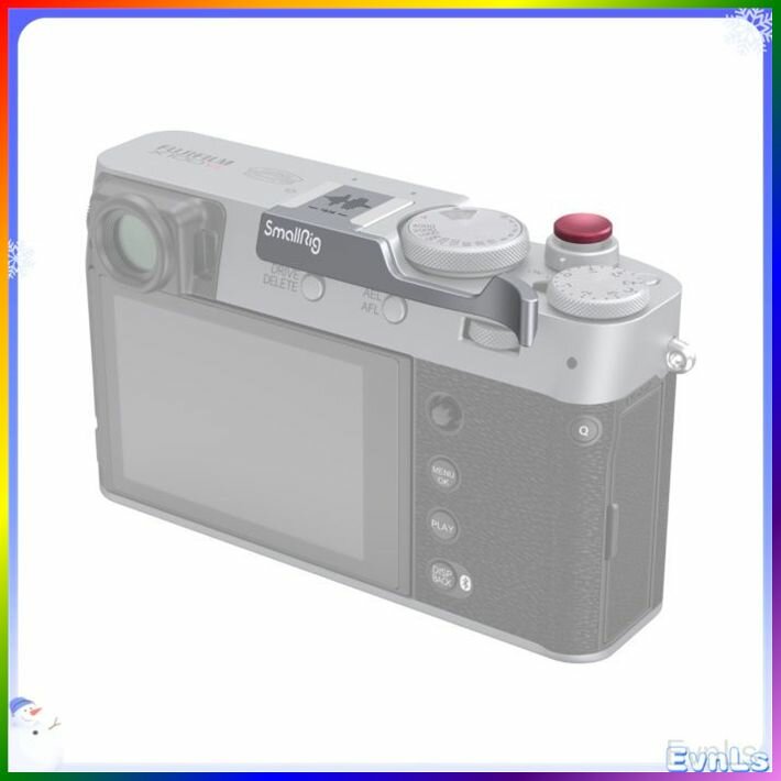 Ручка для большого пальца камеры SmallRig Fuji X100VI / X100V с горячим башмаком SmallRig (серебристый) 4566