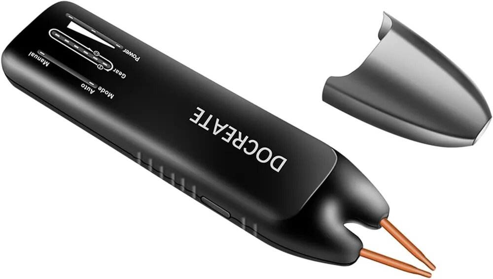 Docreate Портативный аккумуляторный точечный сварочный аппарат на 18650 с LED дисплеем, переносной