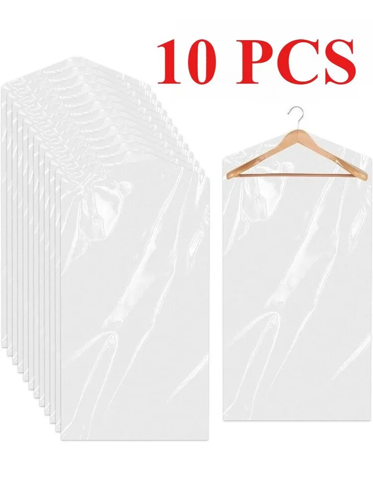 Чехол для одежды 100x60 см, 10 шт