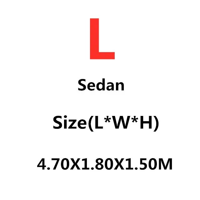 Чехол для автомобиля Sedan L-4.70x1.80x1.50m