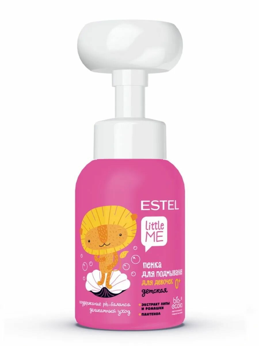 ESTEL Пенка для подмывания девочек 0+ LITTLE ME , 300 мл