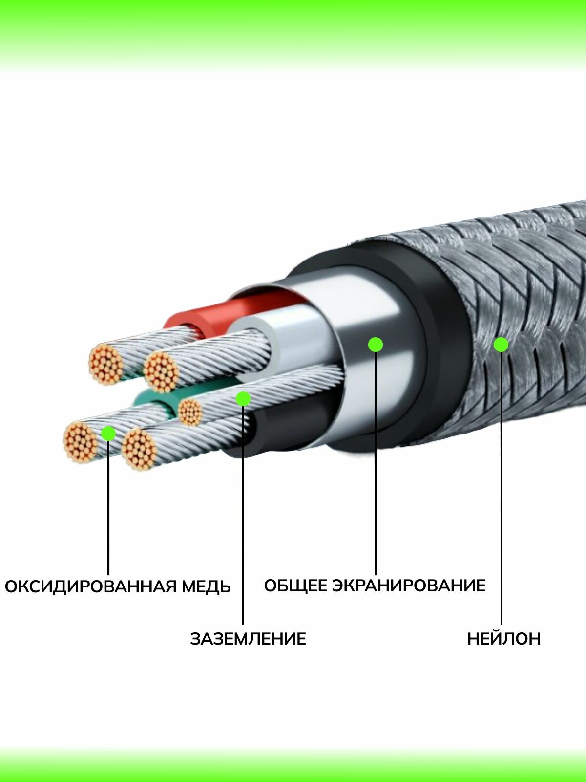 Кабель USB Type-C - USB Type-B (100 см) для принтера — фото 1