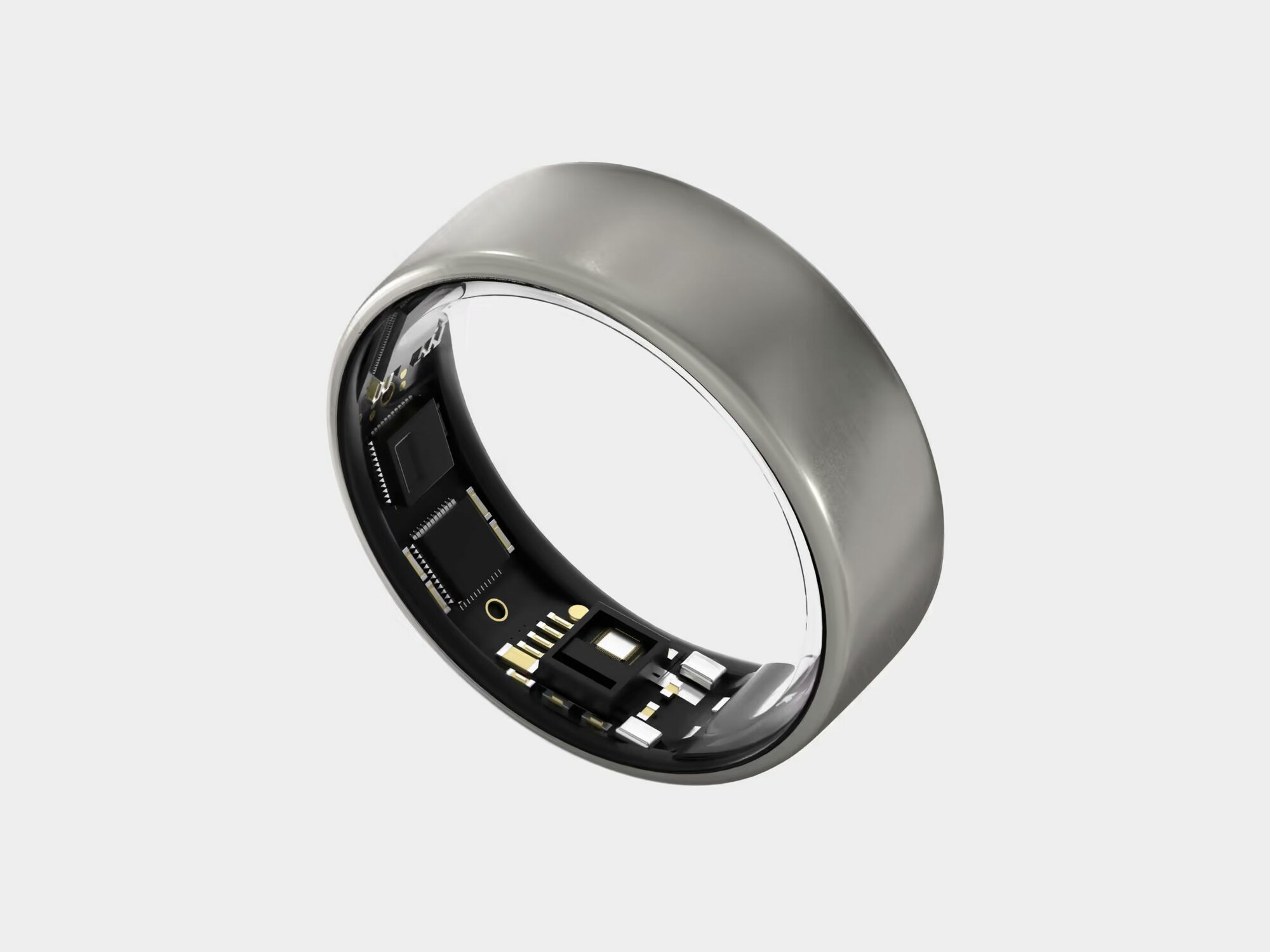 Умное кольцо ULTRAHUMAN Ring Air Raw Titanium US14