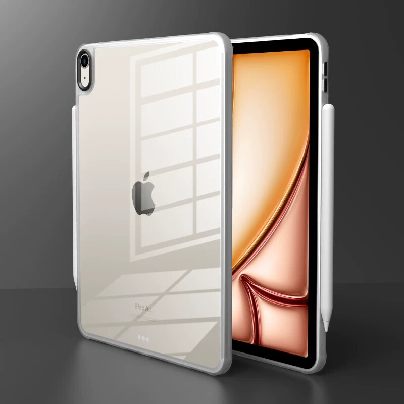 Чехол для iPad mini 6 8.3 дюйма Силиконовый Защитный Прозрачный