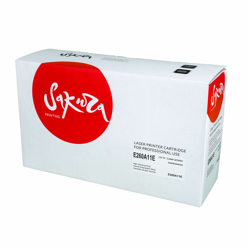 Картридж E260A11E для Lexmark E260, E460dn, E260dn, E460, E260d, E360, E360dn, E462 3500 стр.