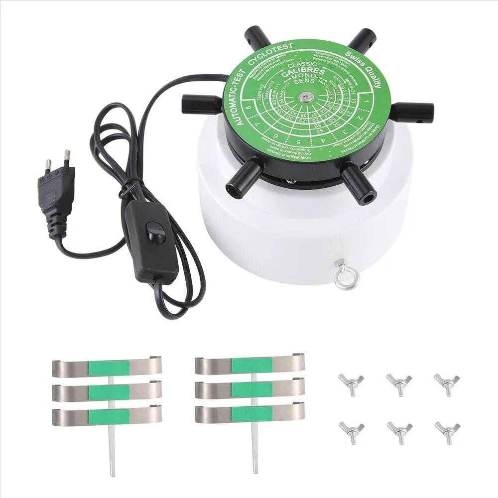 220V Automic-Test Watch Tester Watch Test Machine - Намотчики Часов Для Шести Часов Одновременно ЕС Вилка