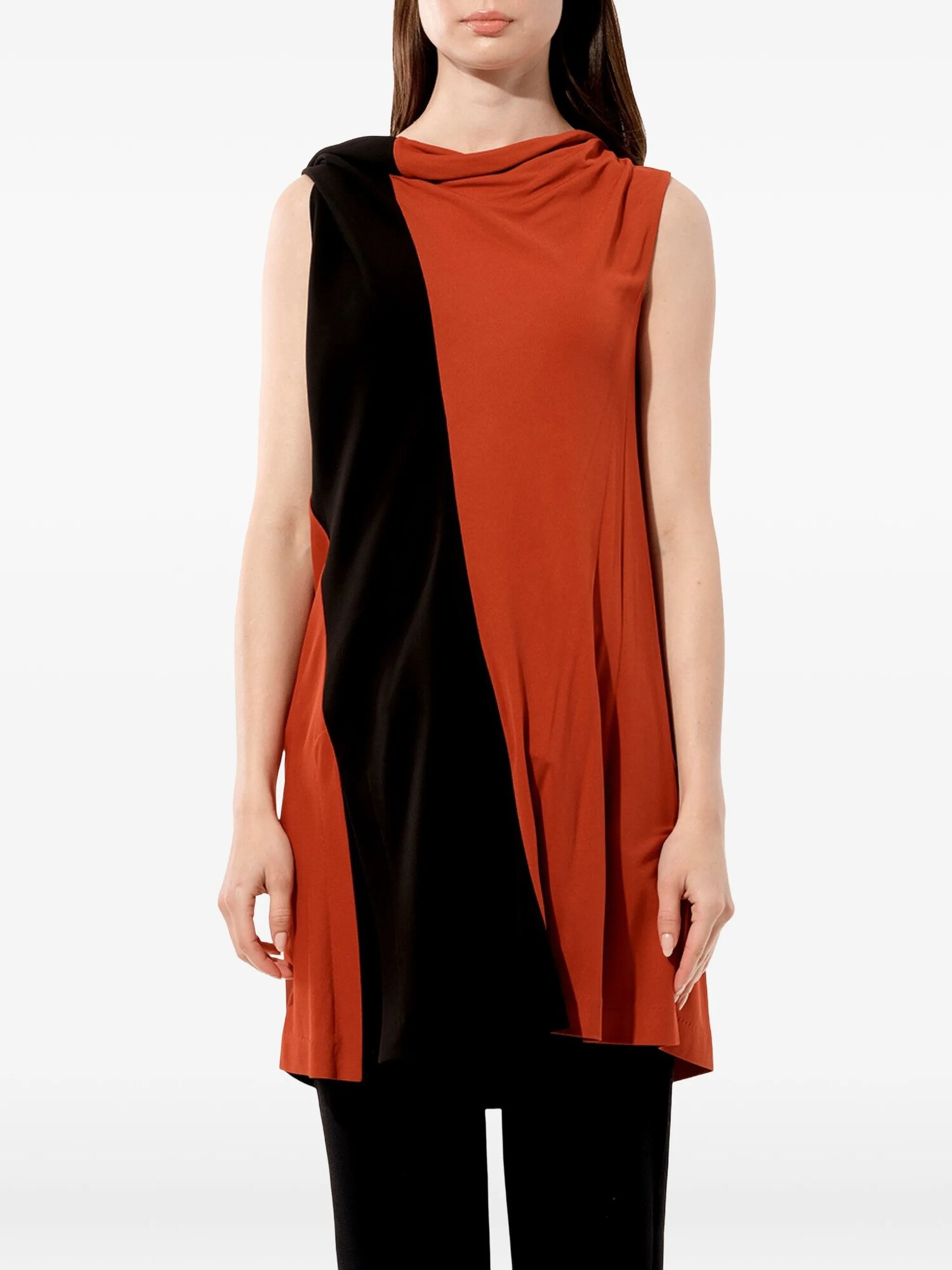 Платье Colour block dress