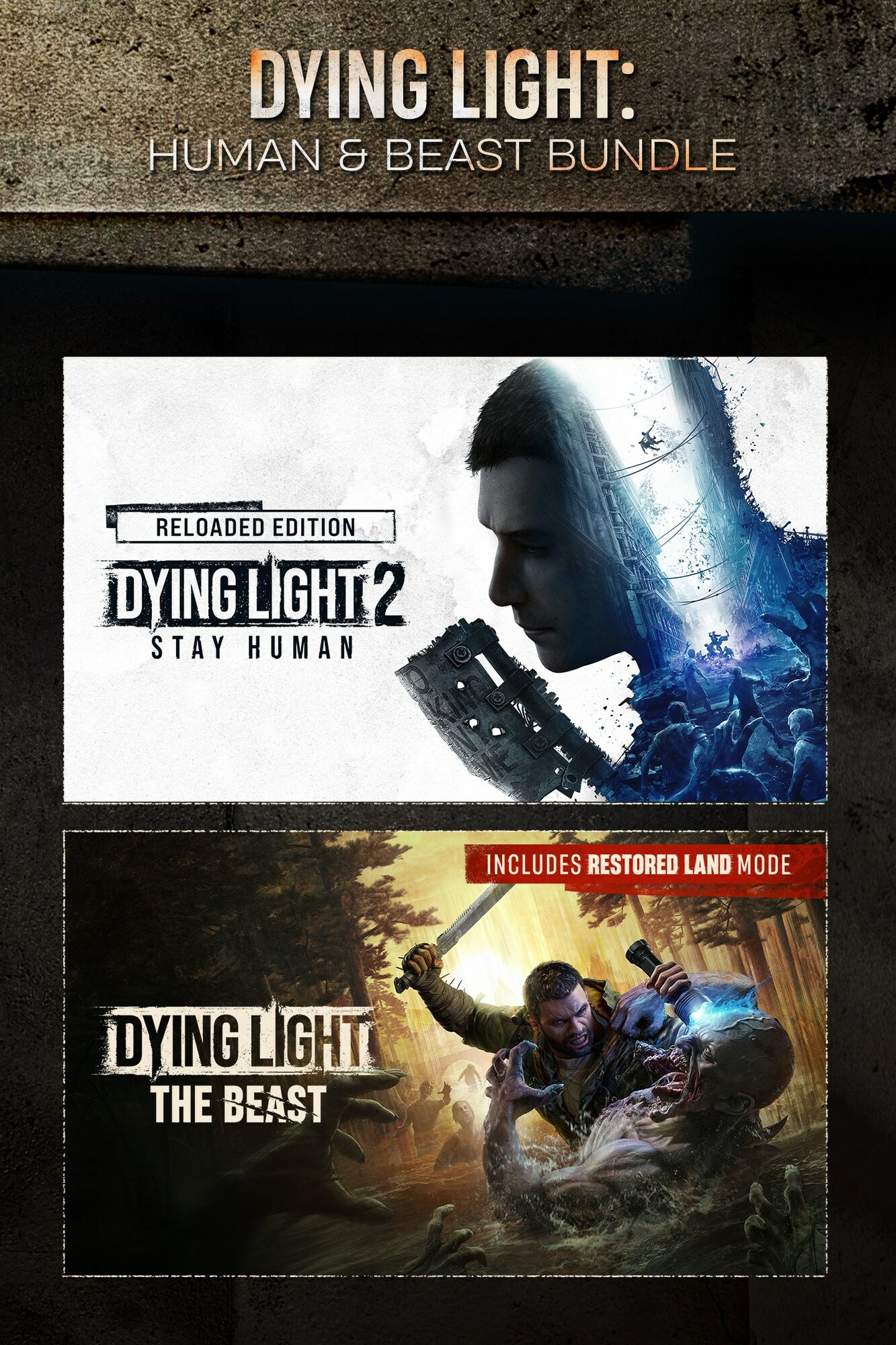 Dying Light: Human & Beast Bundle — ключ активации Xbox · Xbox One, Xbox Series X|S · цифровой ключ · любой регион