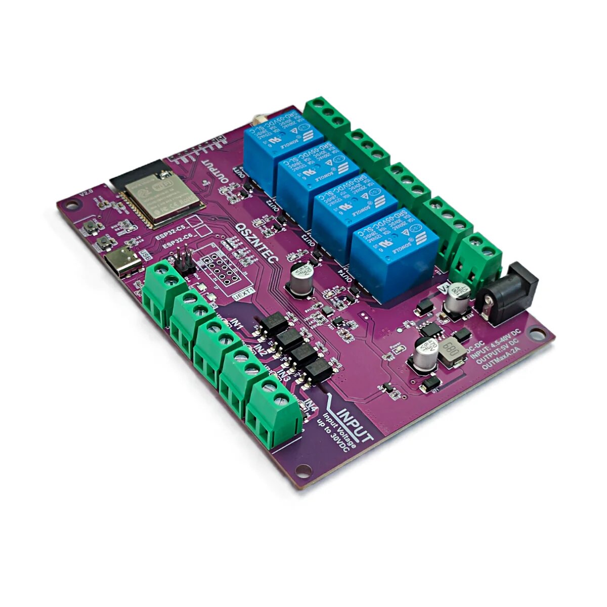 QSZNTEC ESP32-C6-EVB плата With Shell — фото 1