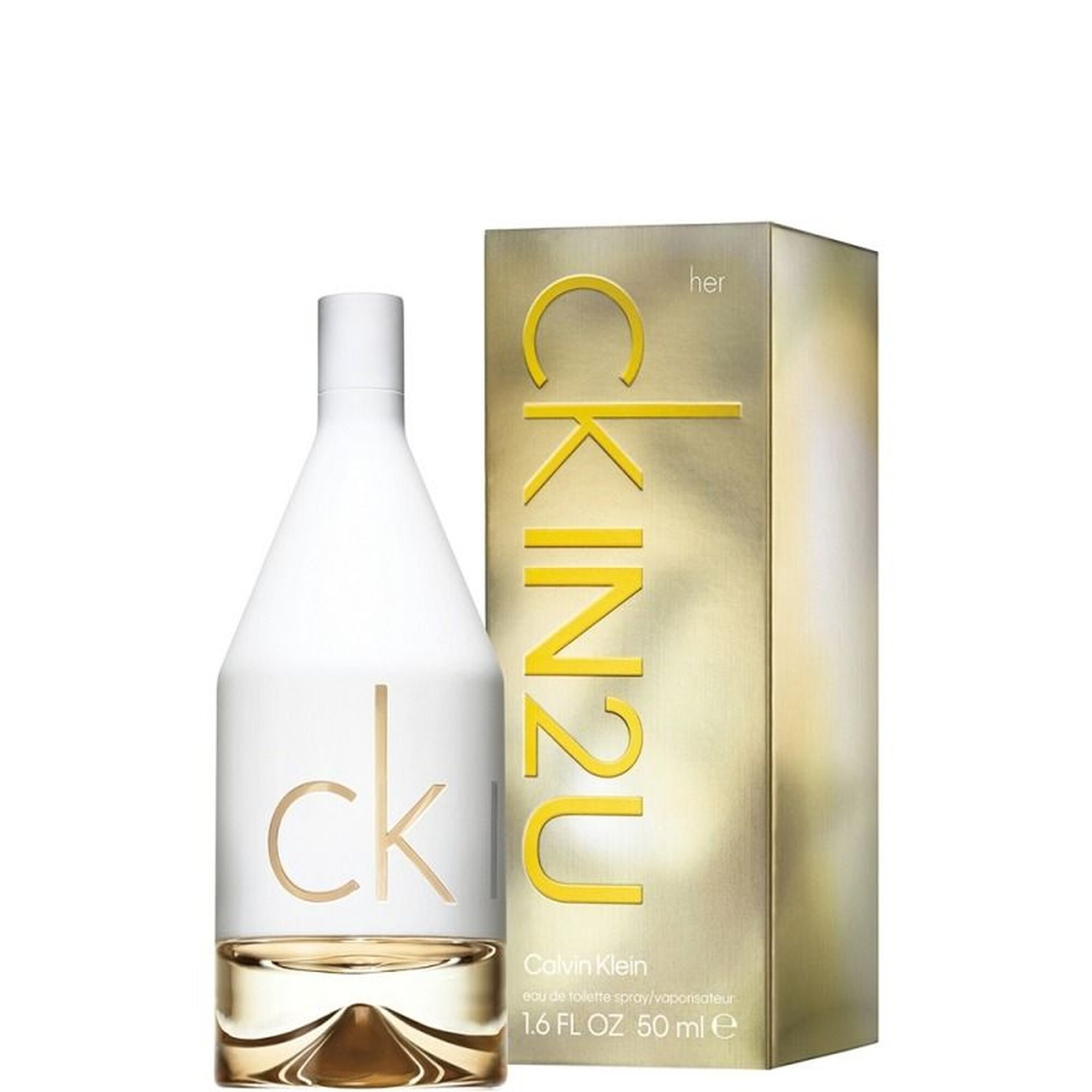 Туалетная вода CALVIN KLEIN "CK IN2U Her", для женщин, 100 мл
