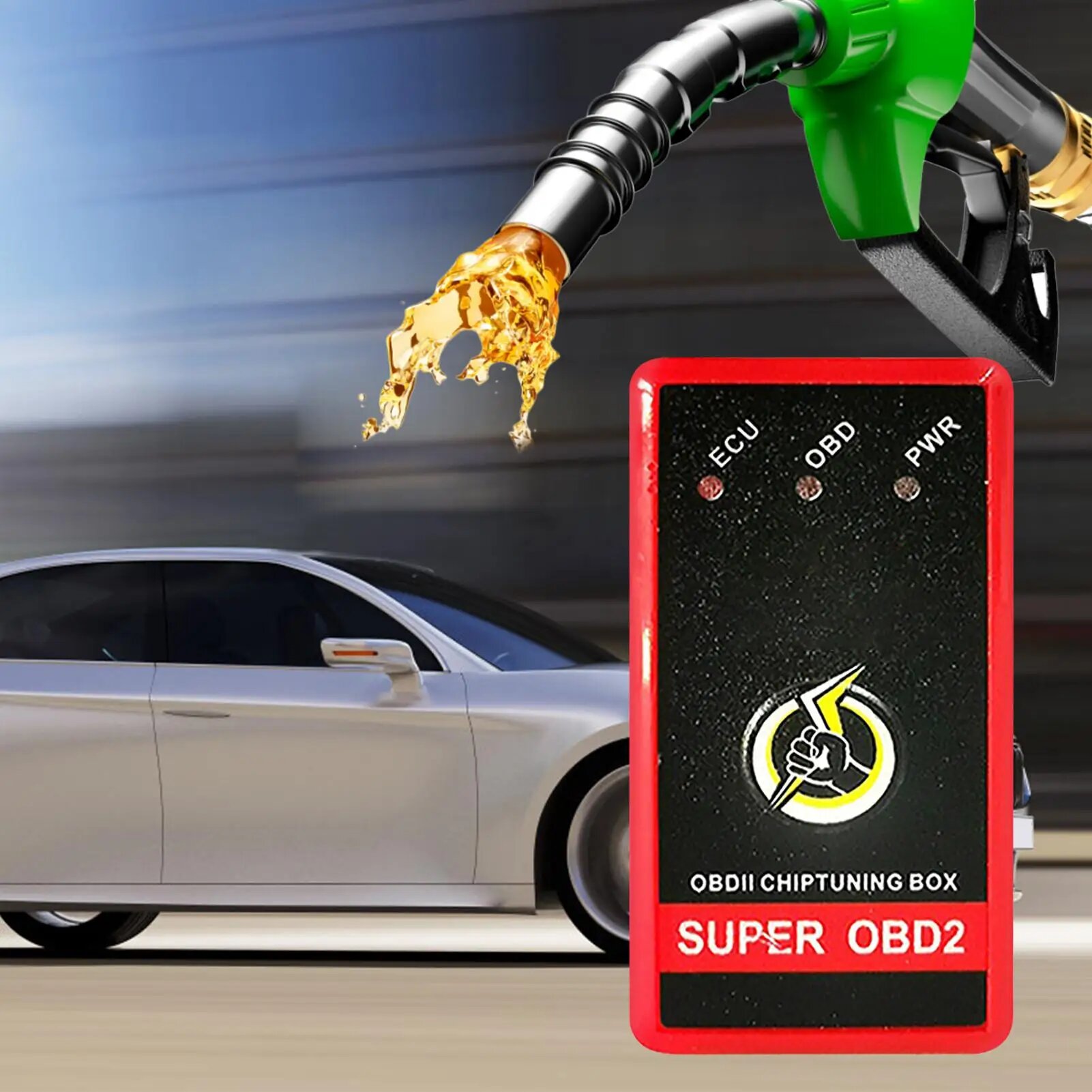 OBD2 Super Chip Tuning Box Черный — фото 1