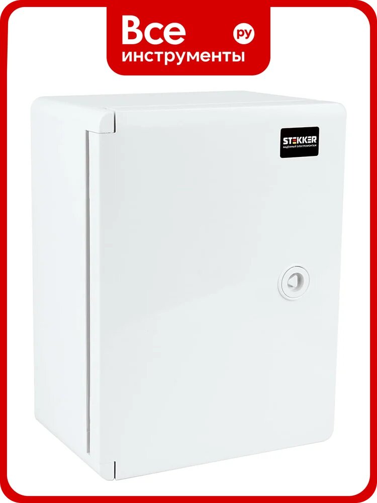 Корпус пластиковый STEKKER ЩМПп EBX60-6/01-65 IP65 280х210х130, пластик, серия ArcaWP65+, 50716
